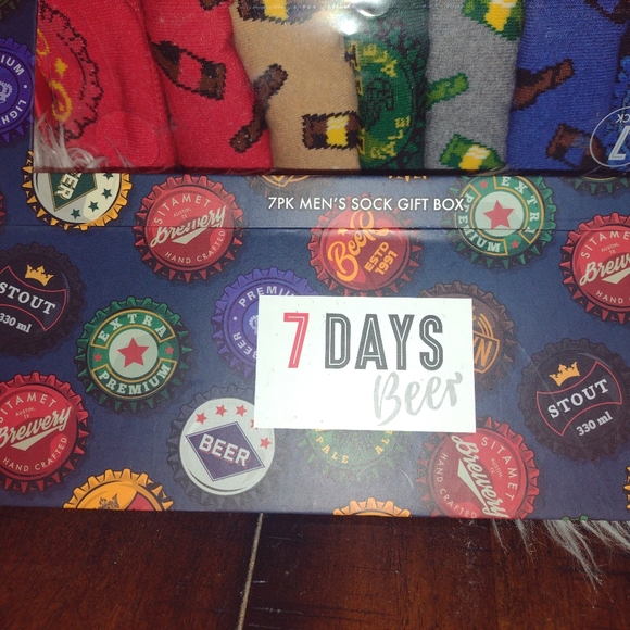 seven days by orrsum | Underwear & Socks | 7 Days Beer Socks Collection ...